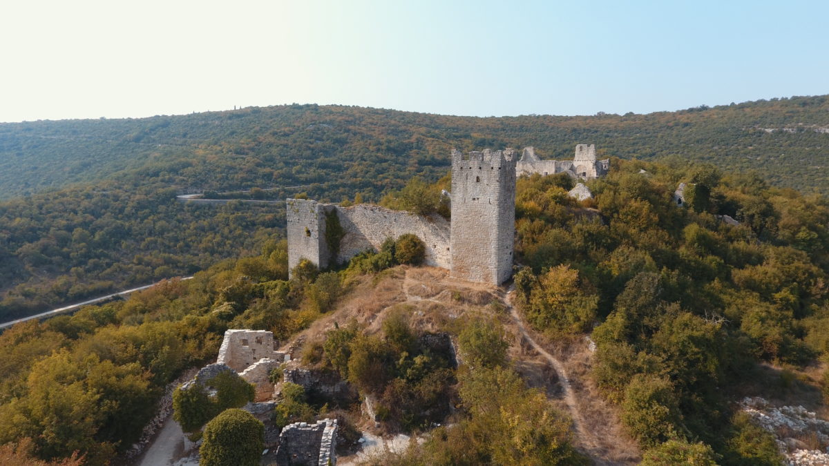 Dvigrad - the ruins of a medieval town